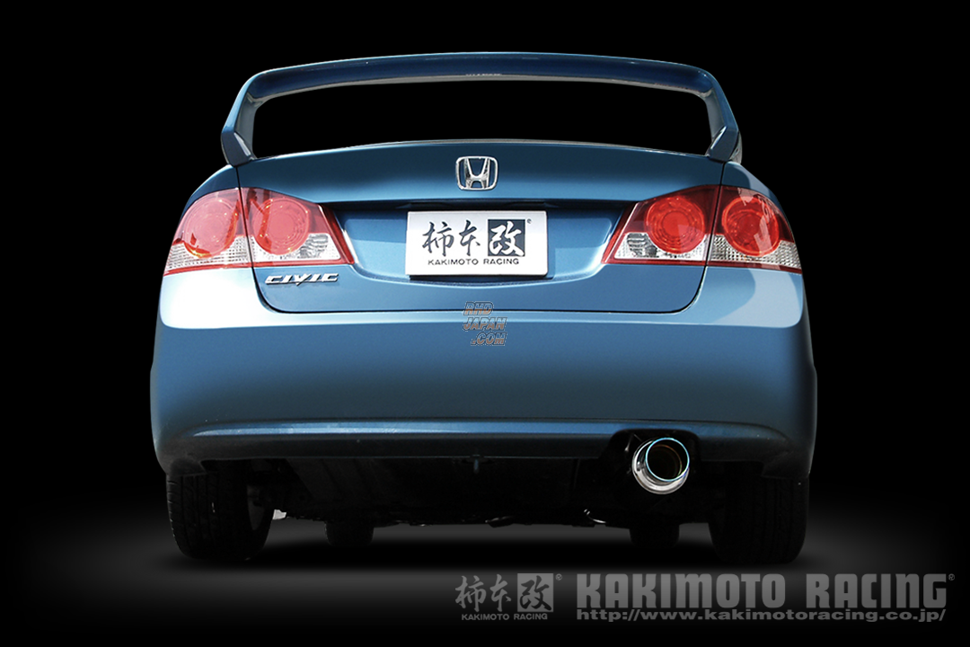 Kakimoto Racing Regu.06 & R Muffler Exhaust System - Civic FD1 - RHDJapan