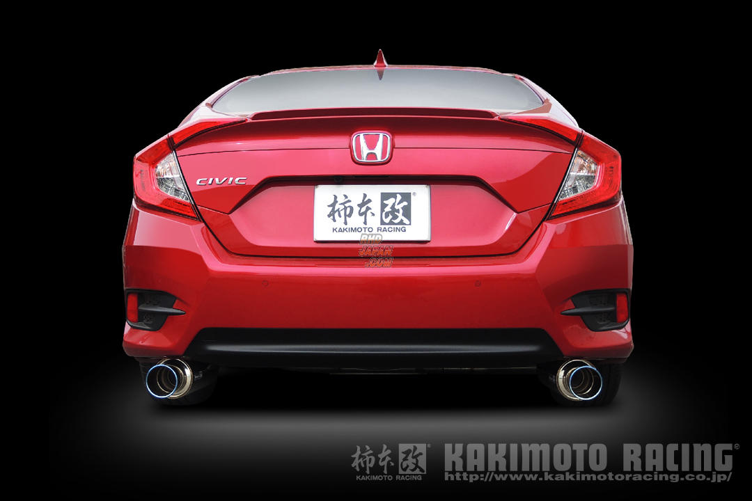 Kakimoto Racing Regu.06 & R Muffler Exhaust System - Civic FC1 - RHDJapan