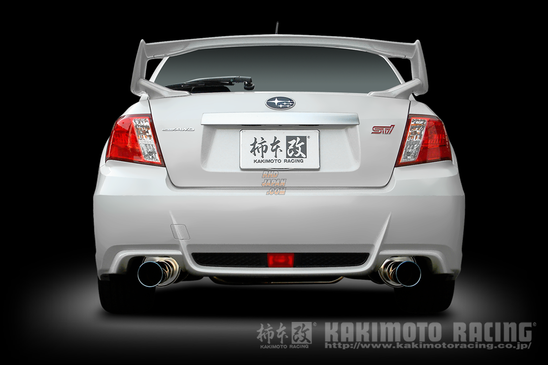 Kakimoto Racing Regu.06 & R Muffler Exhaust System - Impreza GVB GVF - RHDJapan
