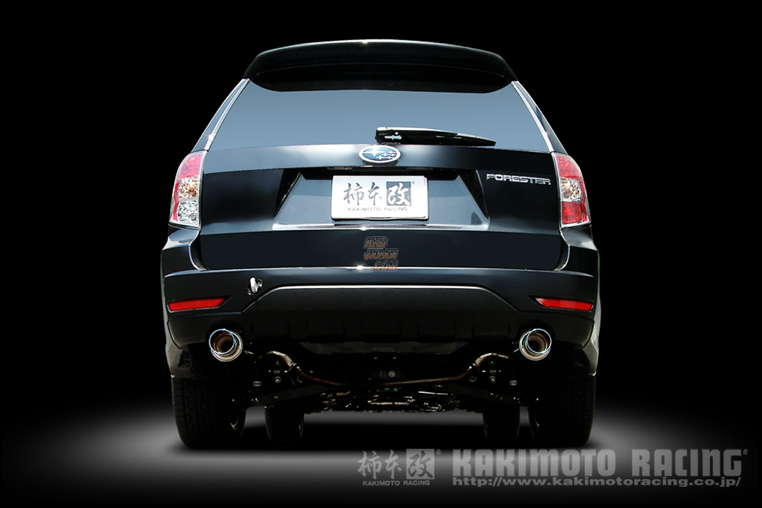 Kakimoto Racing Regu.06 & R Muffler Exhaust System - Forester SH5 - RHDJapan