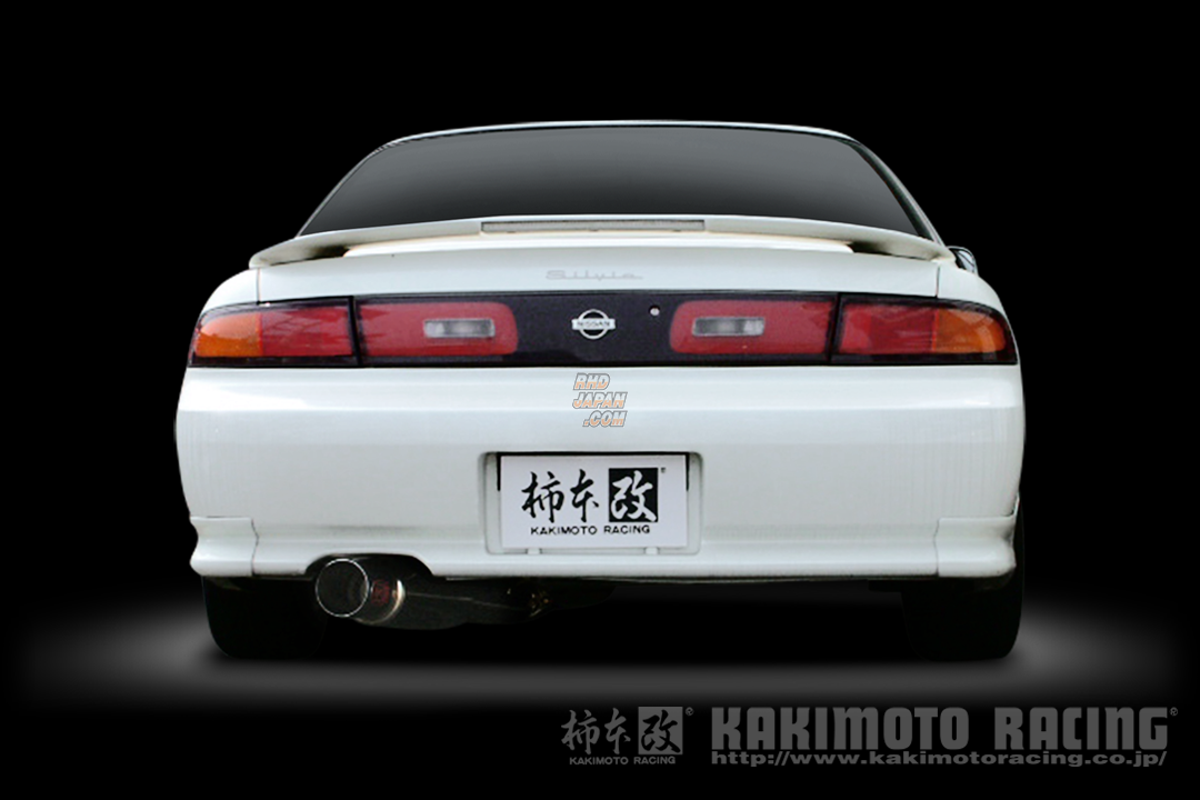 Kakimoto Racing HYPER FULLMEGA N1+ Rev. Muffler Exhaust System - Silvia S14 - RHDJapan