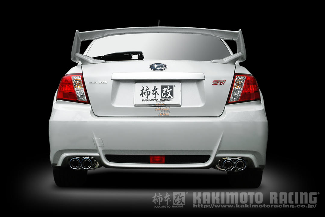 Kakimoto Racing Class KR Muffler Exhaust System - Impreza GVB GVF - RHDJapan