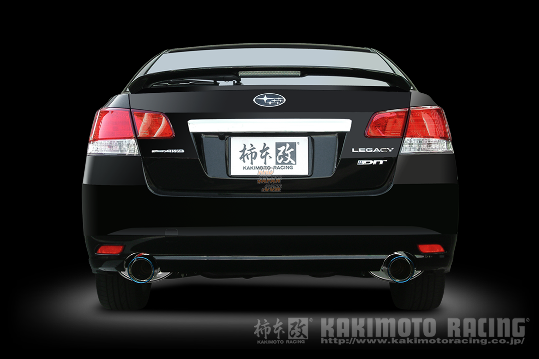 Kakimoto Racing Class KR Muffler Exhaust System - Legacy B4 BM9 BMG ...