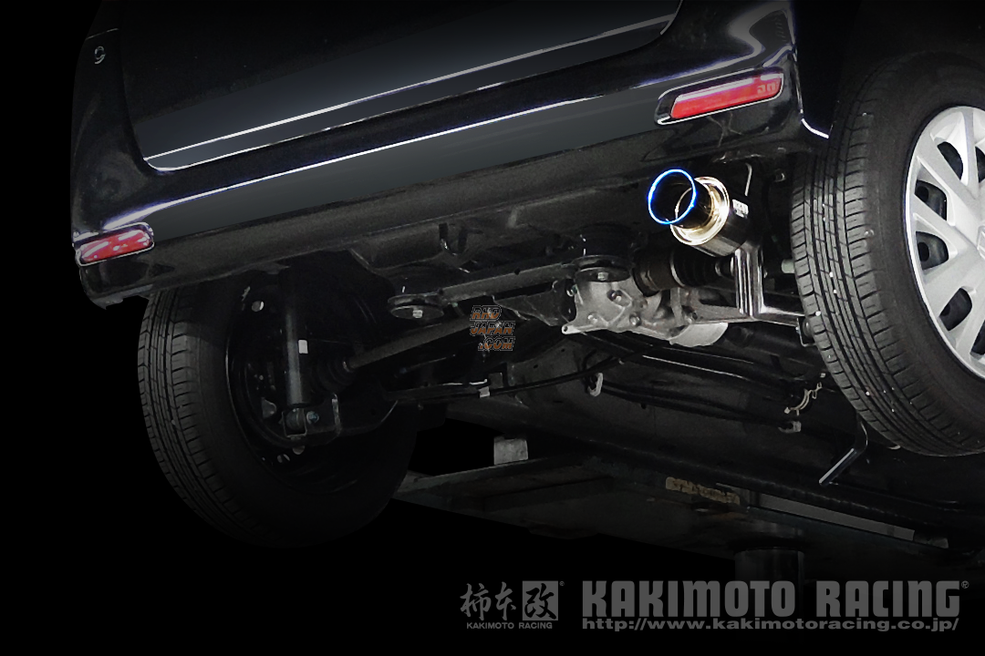 Kakimoto Racing GTbox 06&S Muffler Exhaust System - N-Box JF4 - RHDJapan
