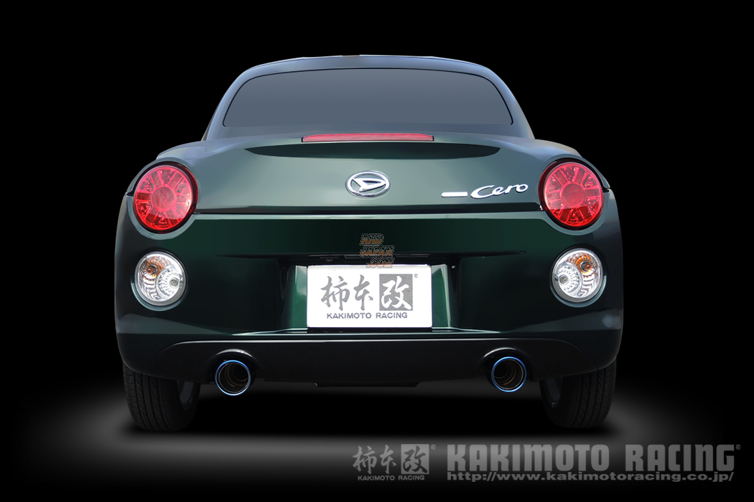 Kakimoto Racing Class KR Muffler Exhaust System - Copen LA400K Copen GR Sport LA400A - RHDJapan