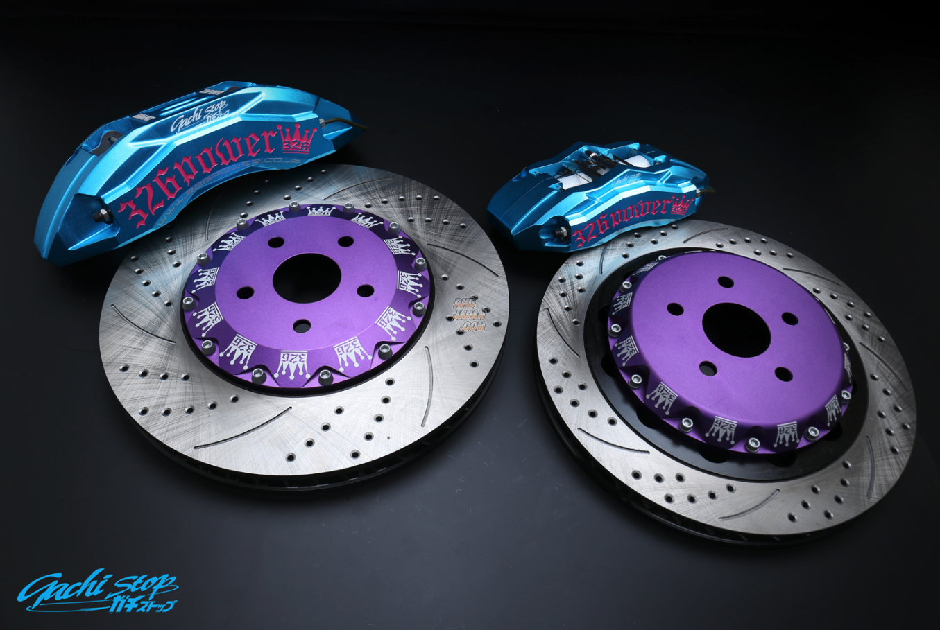 326 Power Gachi Stop Brake System Kit Front 4Pot 286mm - Silvia S15 ...