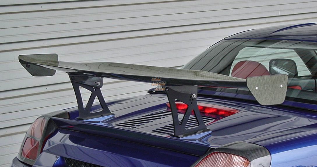 Sard GT Wing Fuji 1510mm Carbon Fiber Plain Weave 640mm Mount - Low ...