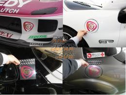R-Magic Racing Energy Rotor Sticker - Gold - RHDJapan