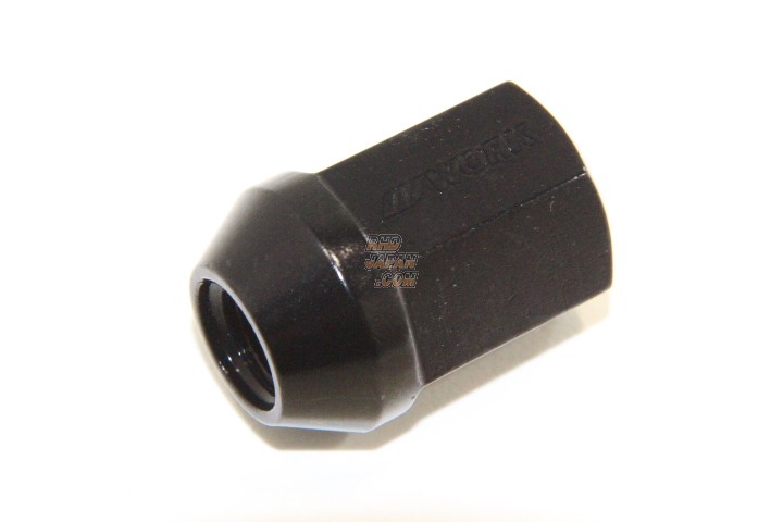 Work Wheels Japan RS Lock Type Lug Nuts Set M12x1.25 - Black - RHDJapan