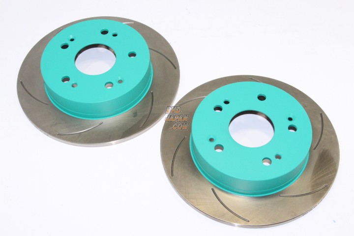 Project Mu SCR Pure Plus 6 Front Brake Rotors Black Hat Coating - BNR32 ...