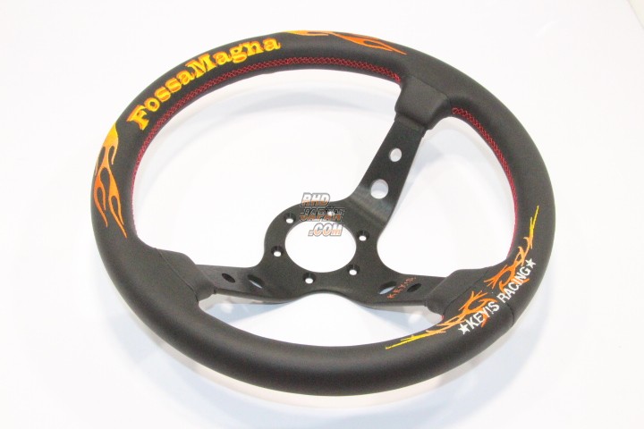 KEY`S Racing Fossa Magna Series Steering Wheel Deep Type - 350mm ...