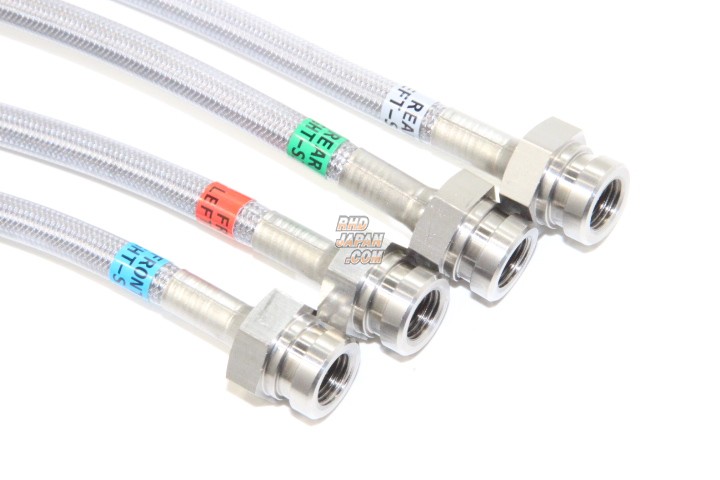 APP Brake Line System Stainless Fittings - AP1 - RHDJapan