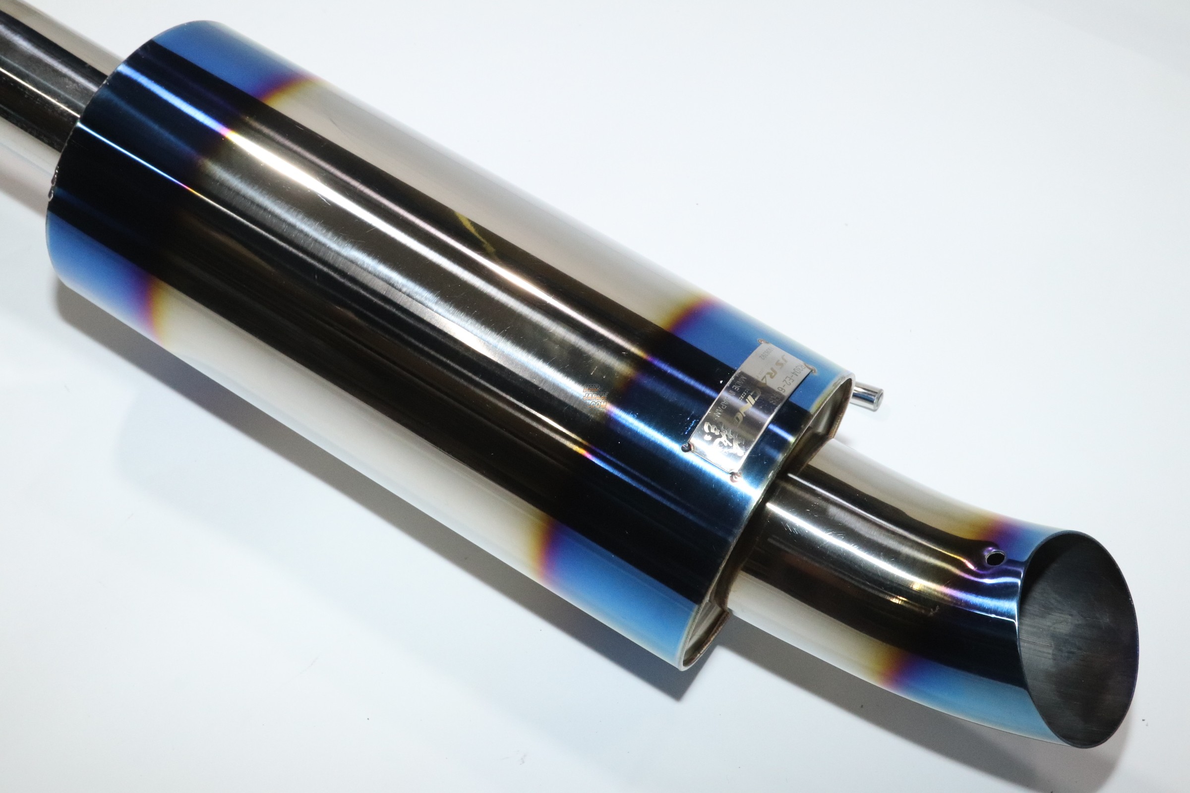 J's Racing R304 SUS Exhaust Muffler 60RS Single - CL7 CL9 - RHDJapan