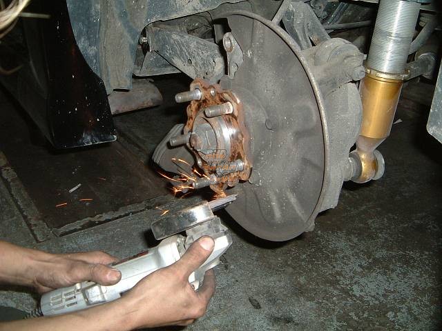 Super Now Rear Brake Rotor Caliper Bracket Set Orange 16 inch - FC3S ...