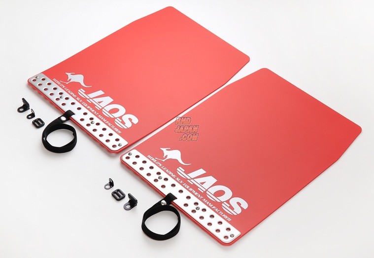 JAOS Mud Guard III Front Red - T31 NT31 TNT31 DNT31 - RHDJapan