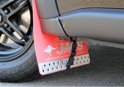 JAOS Mud Guard III Front Red - T31 NT31 TNT31 DNT31 - RHDJapan