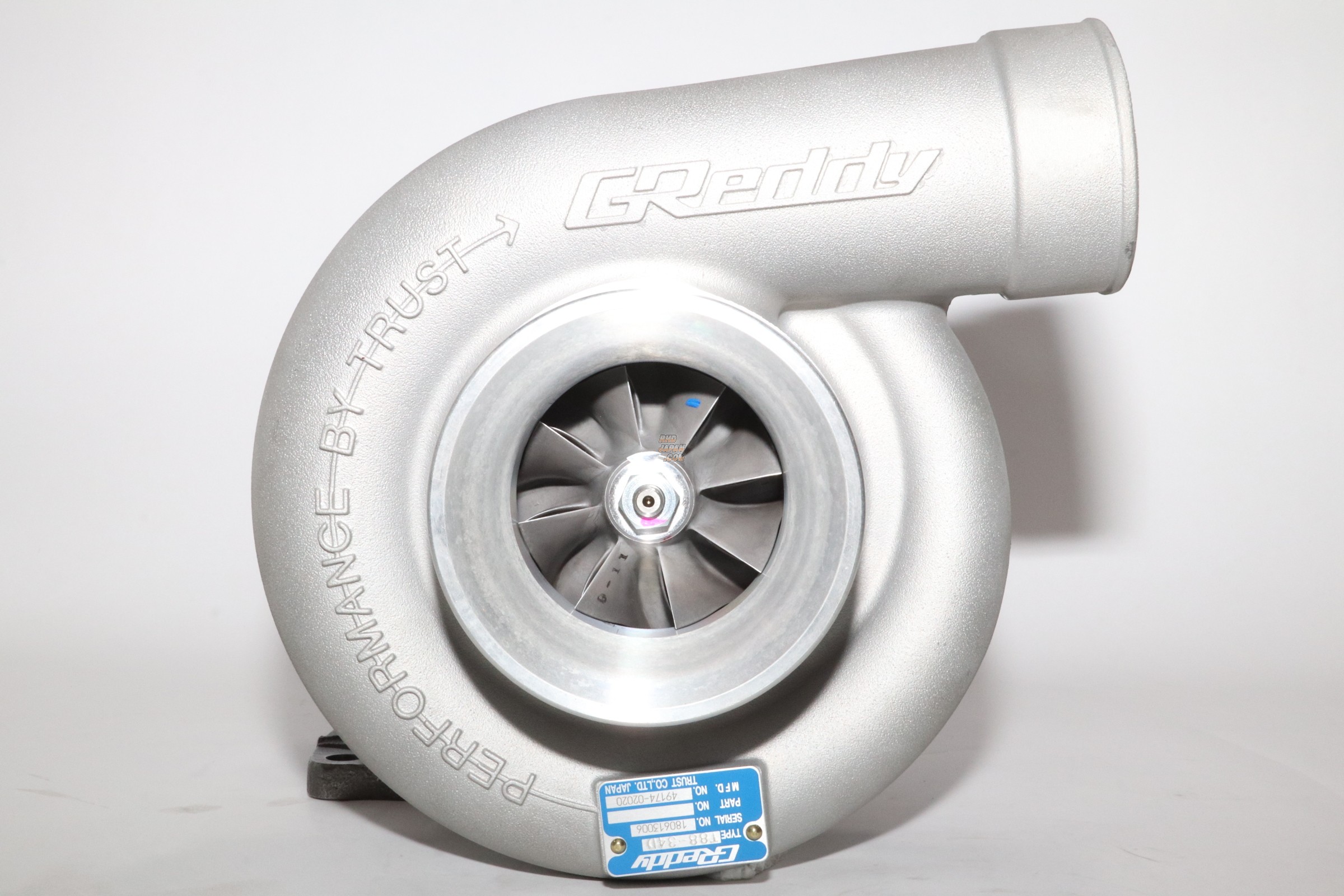 Trust GReddy Turbo Charger - T88 34D 15.0 EX Housing 80mm Square Flange ...