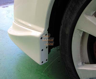 Seeker Front Half Bumper Lip Spoiler Super Platinum Metallic - Civic ...