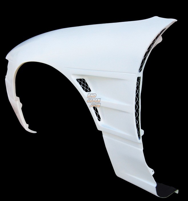 D-Max D1 Spec Wide Fender Set Front - S13 KS13 PS13 KPS13 - RHDJapan