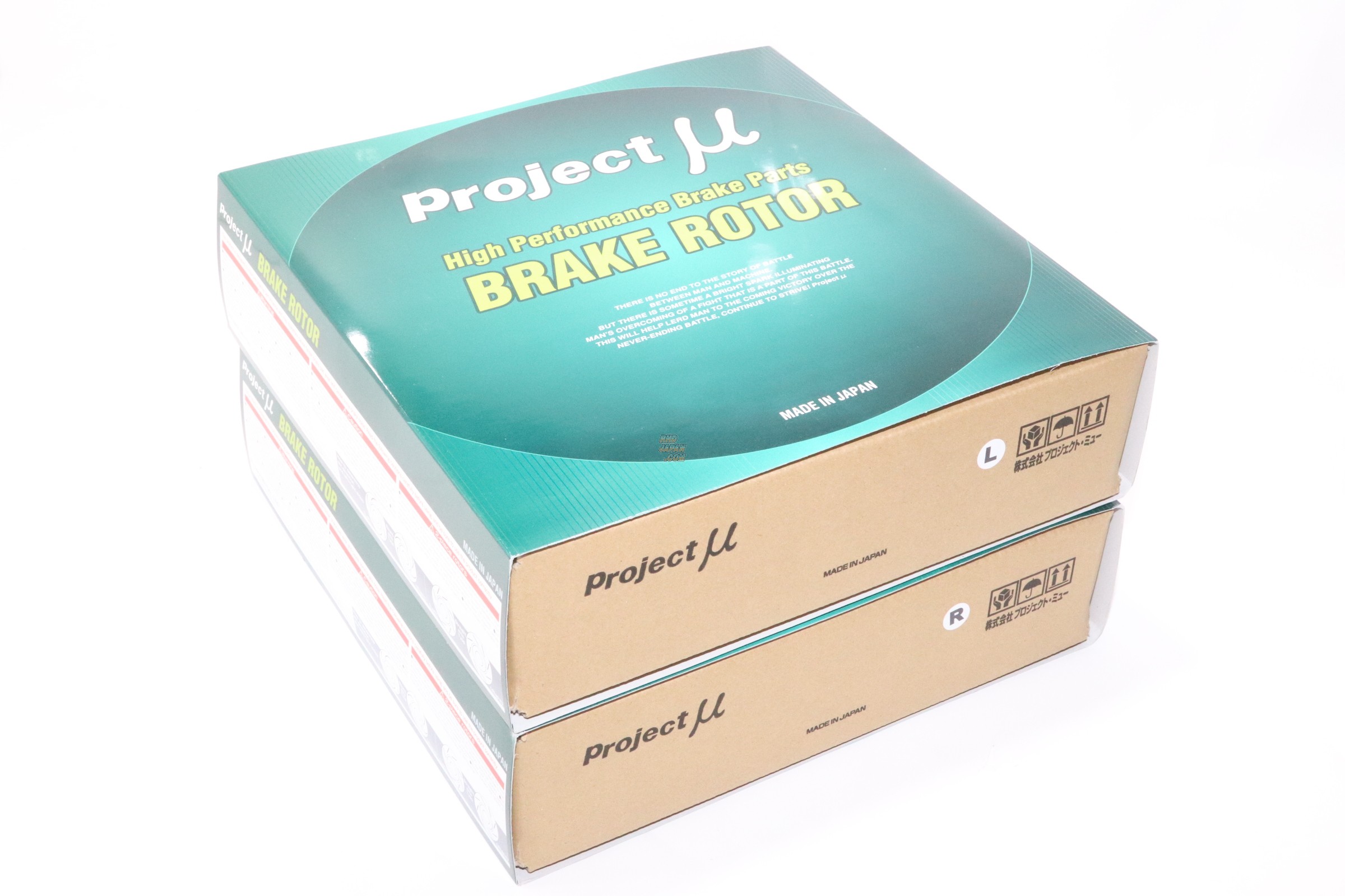 Project Mu SCR-PRO Brake Rotor Set Front Black Bell Housing - CP9A CT9A ...