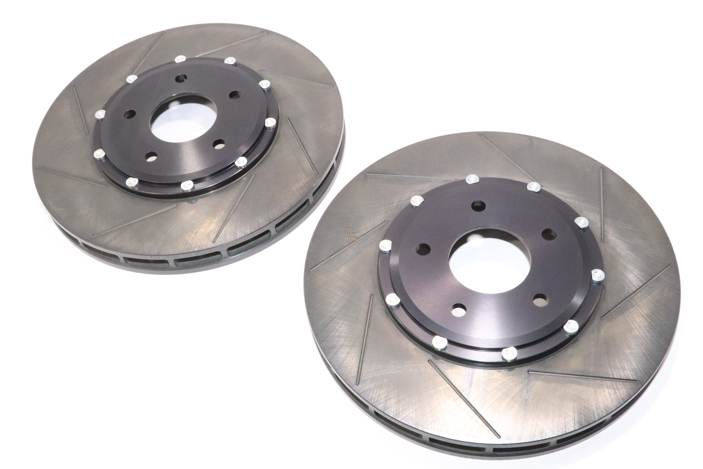 Project Mu SCR-PRO Brake Rotor Set Front Black Bell Housing - CP9A CT9A ...