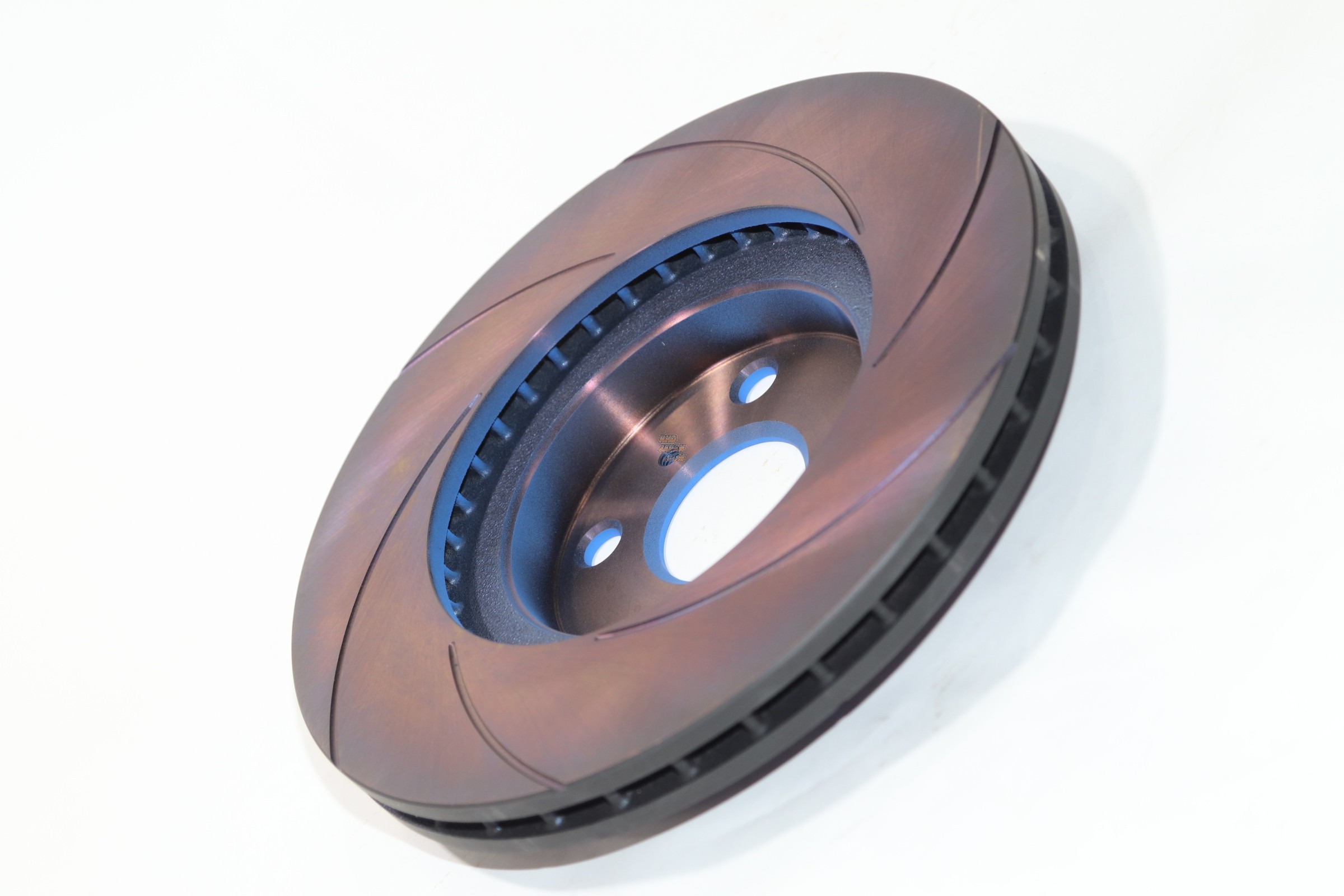 Endless Curving Slit Brake Rotor Front Blue Left - AE101 AE111 Super ...