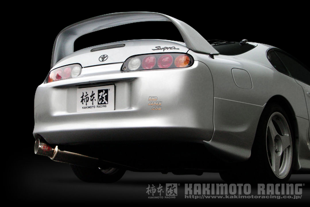 Kakimoto Racing Hyper Full Mega N1+ Rev Exhaust Muffler - JZA80 - RHDJapan
