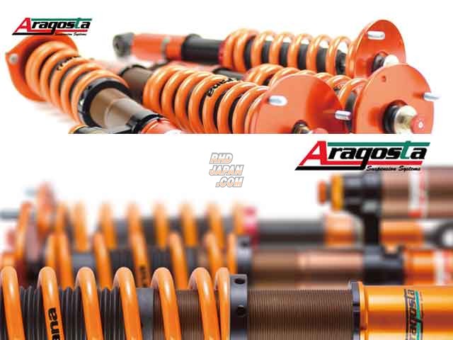 Aragosta Coilover Suspension Type-E Front Pillow Rear OEM - FN2 - RHDJapan