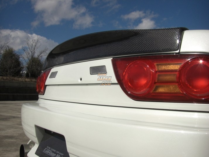 Garage Mak Revolution Ducktail Wing Carbon Fiber - 180SX RPS13 RS13 ...