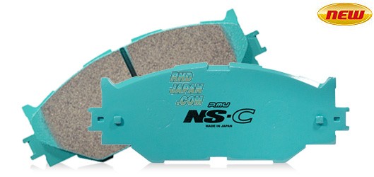 Project Mu Brake Pads Type NS-C for Alcon 4 Pot Calipers - F1382 - RHDJapan