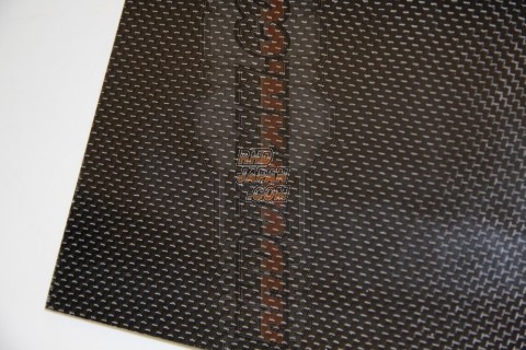 Sard Panel Sheet Plain Carbon - 1800mm x 900mm - RHDJapan