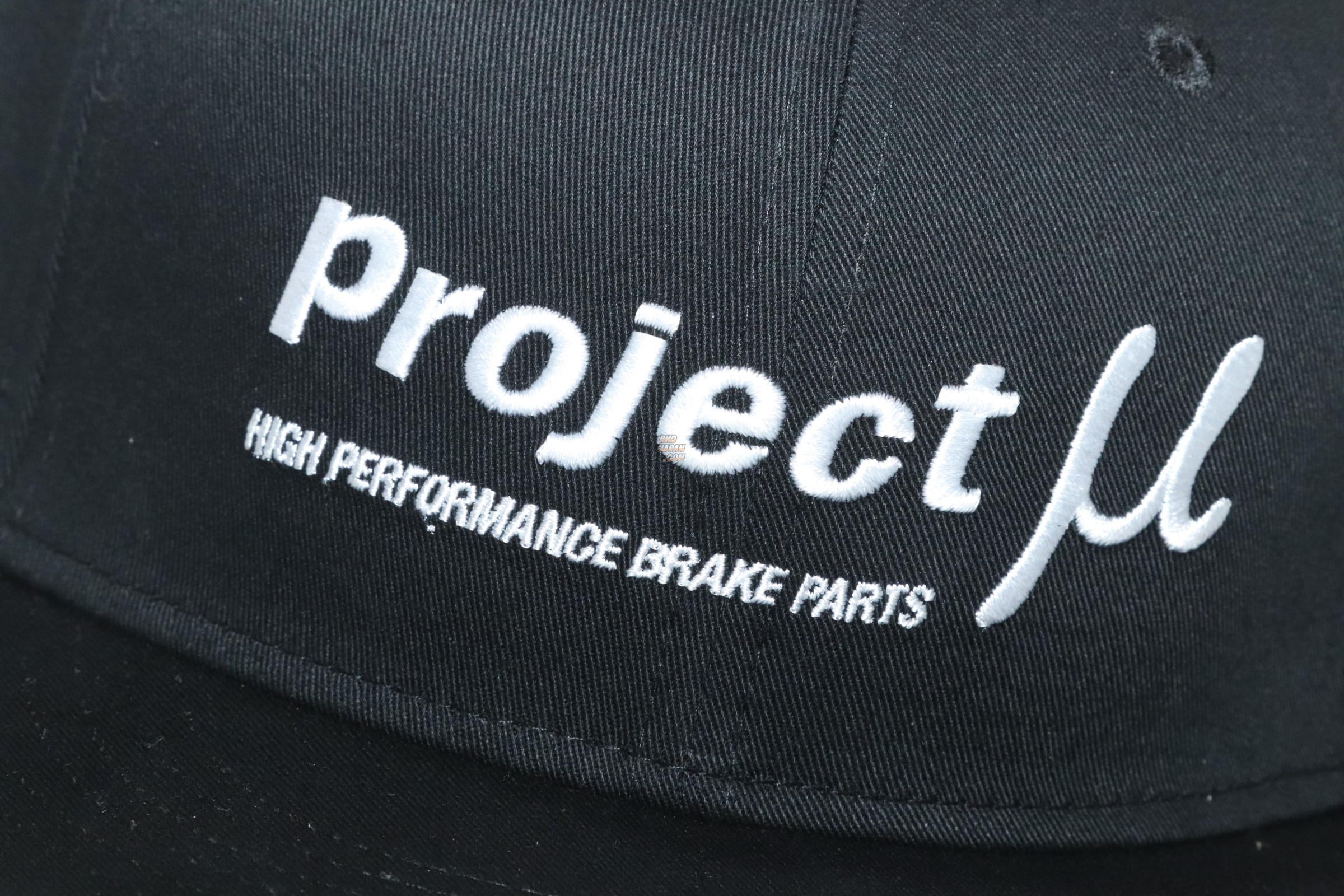 Project Mu Original Cap - Black White Logo - RHDJapan