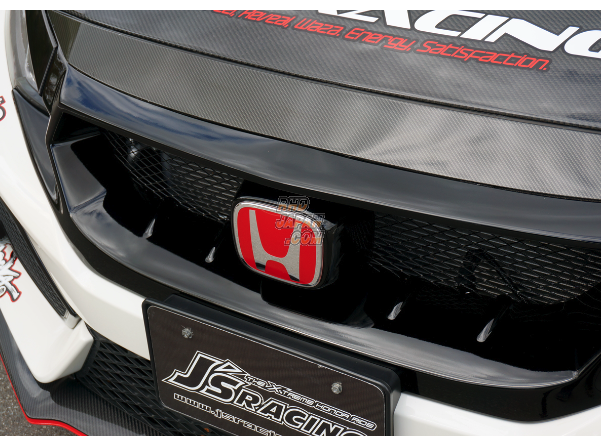 J's Racing Type R Front Sport Grille Emblem Base - Civic Type-R FK8 ...