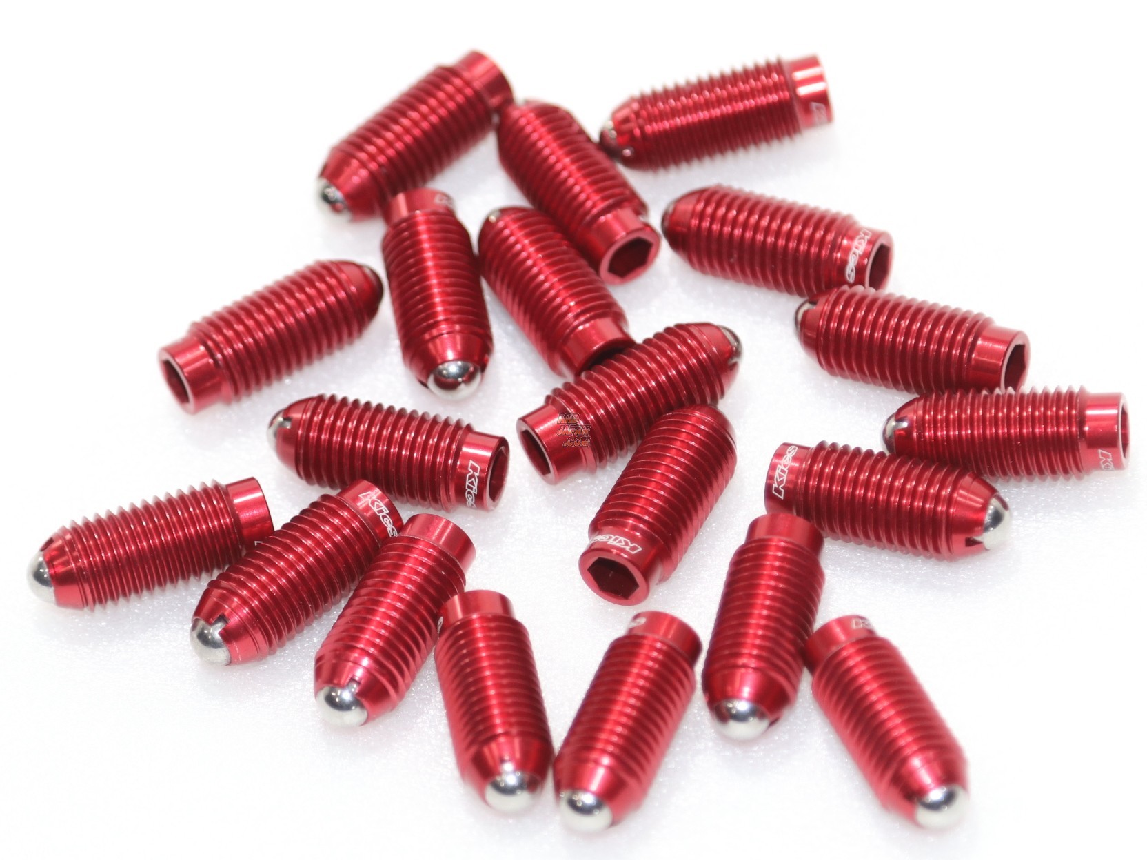 Kyo-Ei KICS Racing Gear Compression Bolt Set 20Pcs for Racing Nut ...