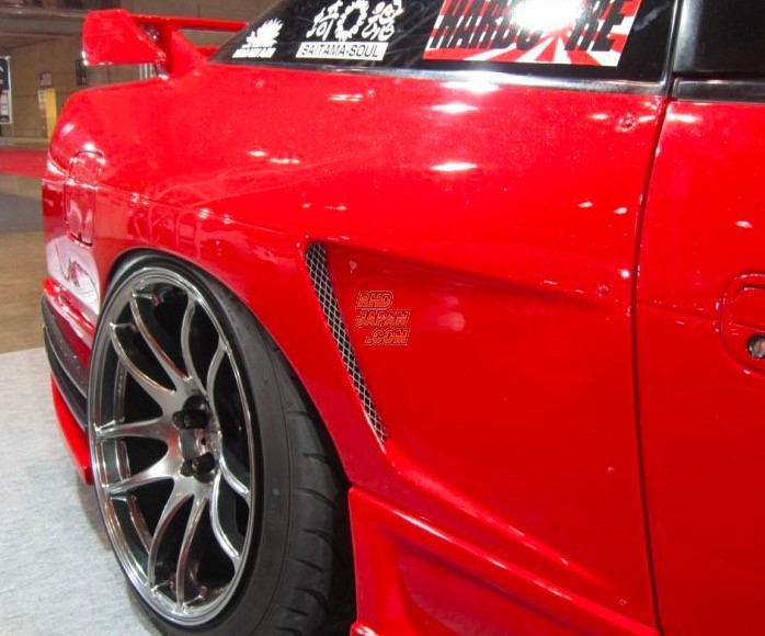 Car Modify Wonder Glare GT Rear Wide Fenders 50mm - RS13 RPS13 - RHDJapan
