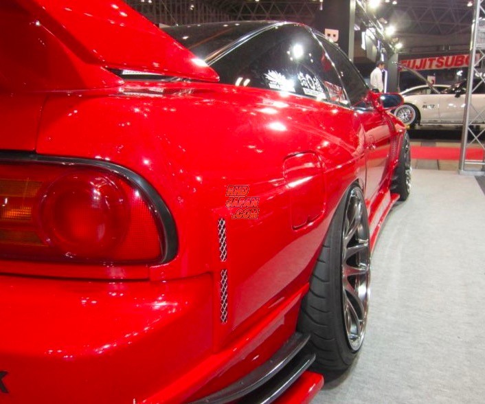 Car Modify Wonder Glare GT Rear Wide Fenders 50mm - RS13 RPS13 - RHDJapan