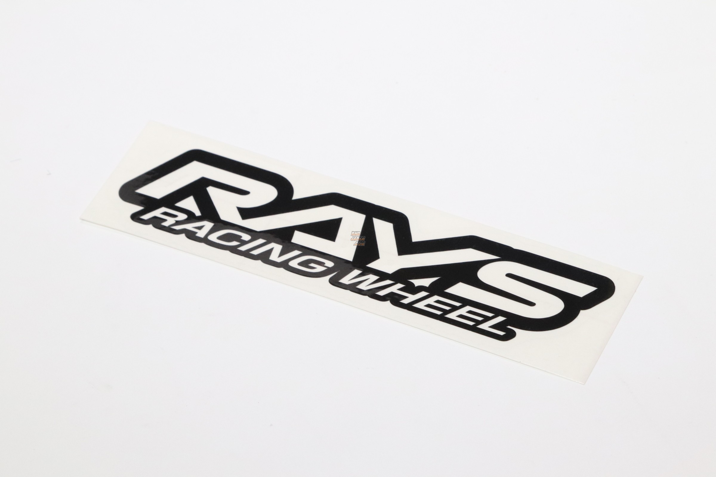 Rays Racing Wheel Sticker Small 140mm - Matte Black - RHDJapan