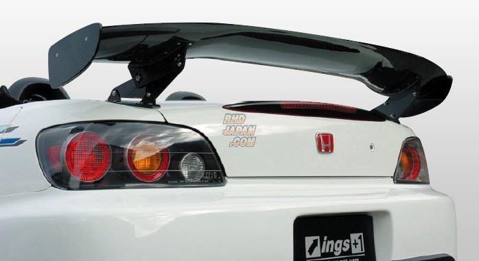 ings Z-Power Wing Dry Carbon 1600mm Low Mount - S2000 AP1 AP2 - RHDJapan