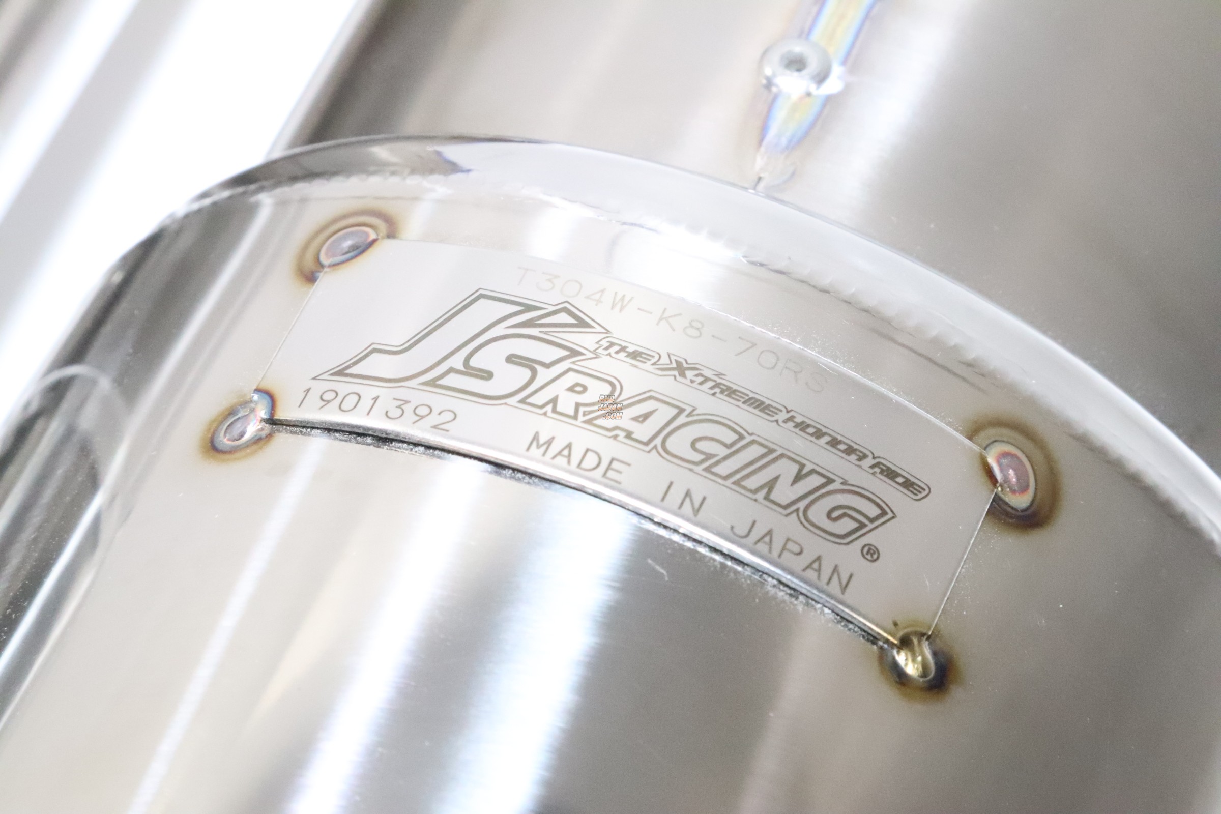 J's Racing Exhaust Plus Legal Dual 70RS - Civic Type-R FK8 - RHDJapan