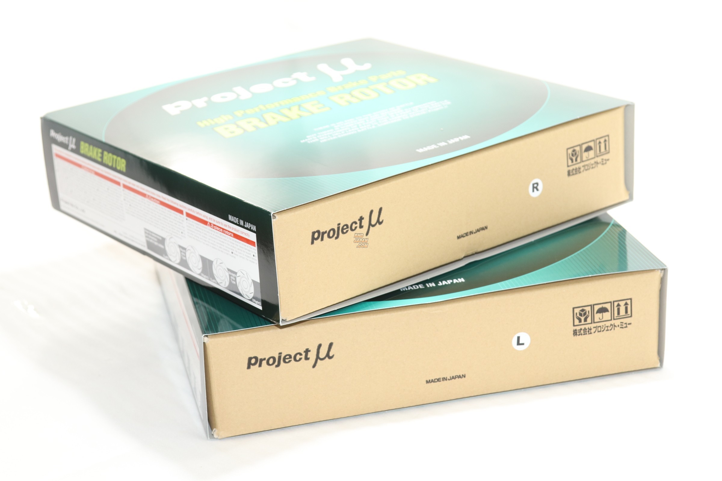 Project Mu SCR Brake Rotor Set Rear Black Coated Finish - Lexus IS-F ...