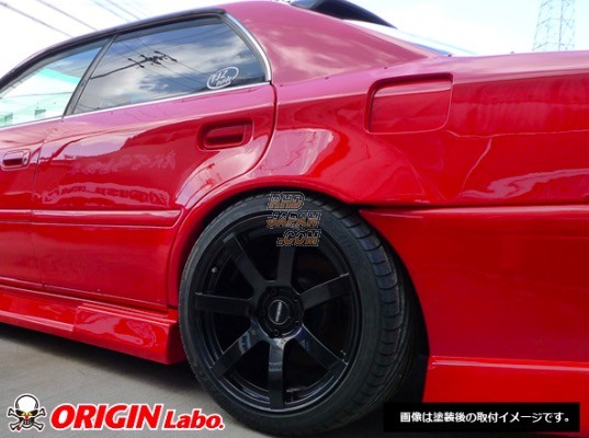 Origin Labo. Rear Wide Fender and Door Panel Set 50mm - JZX100 GX100 ...