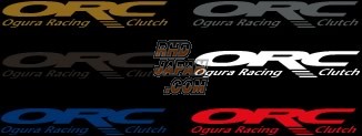 ORC Ogura Racing Clutch Sticker 300mm - Gold - RHDJapan