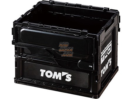 TRD TRDxTOM'S Folding Container Box - Black Medium 20L - RHDJapan