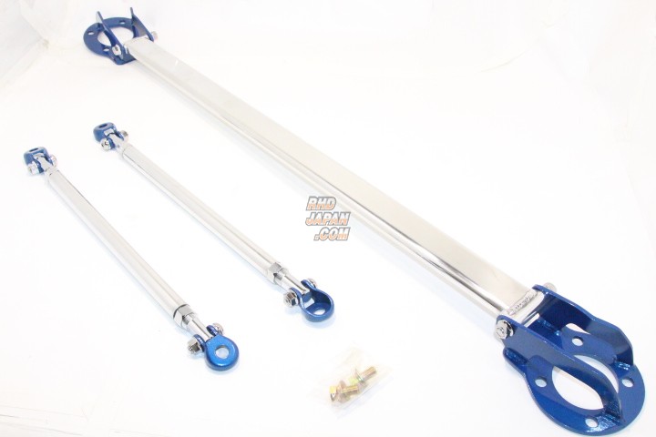 ZEP RACING 3-Point Strut Tower Bar Kit Rear - Starlet EP82 EP91 - RHDJapan