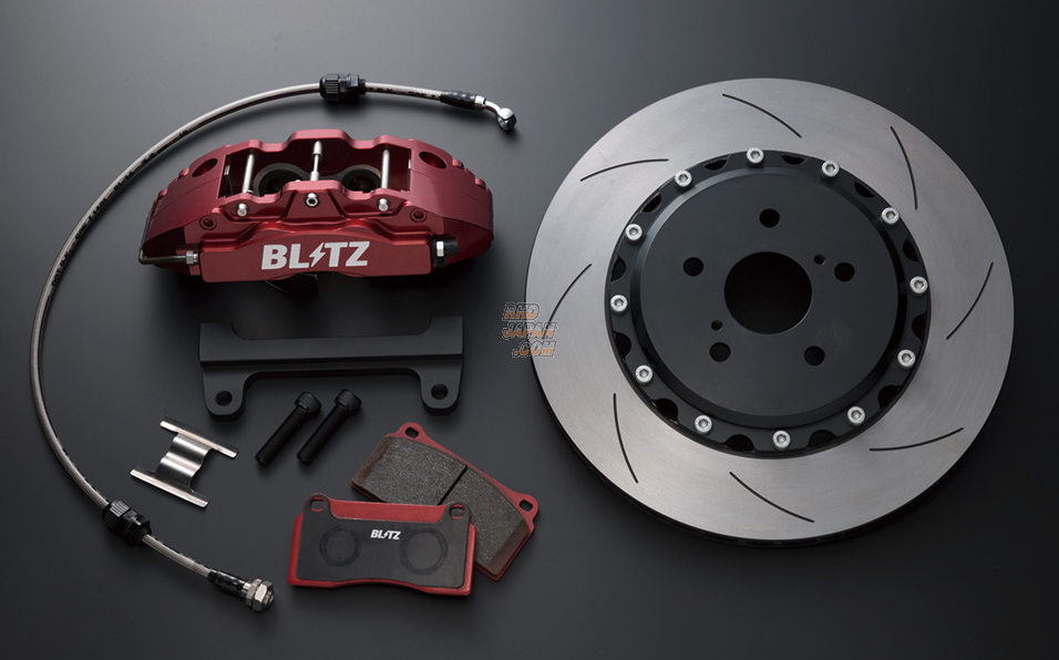 Blitz Big Caliper Brake Kit II 4Pot Street Rear - BRZ ZC6 ZD8 86 ZN6 ...