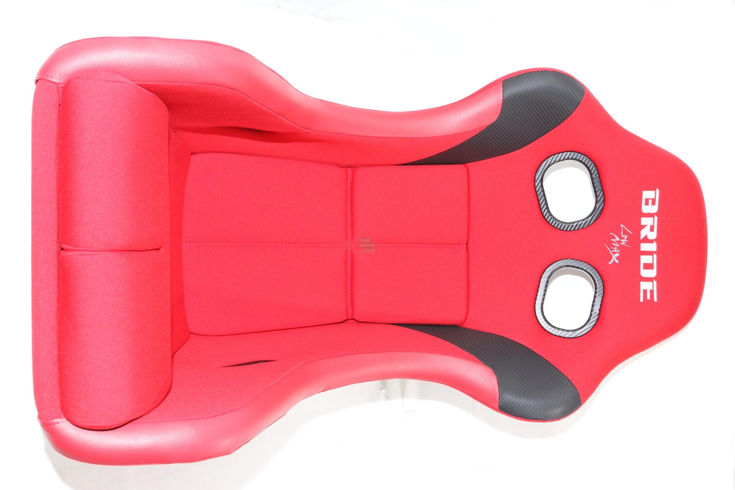 BRIDE ZETA IV Low Max Full Bucket Seat - Red Carbon Shell - RHDJapan