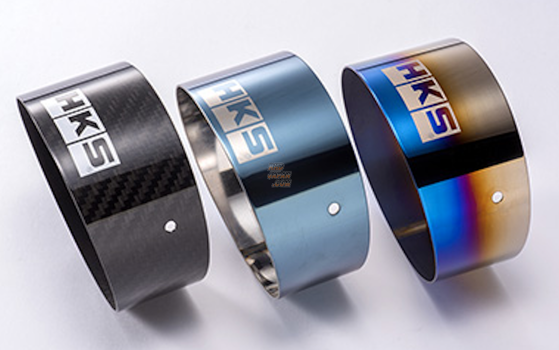 HKS Hi-Power Spec L II Muffler Optional Finisher Cover Carbon Fiber - VM4 VMG BP8P KE2AW KE2FW ...