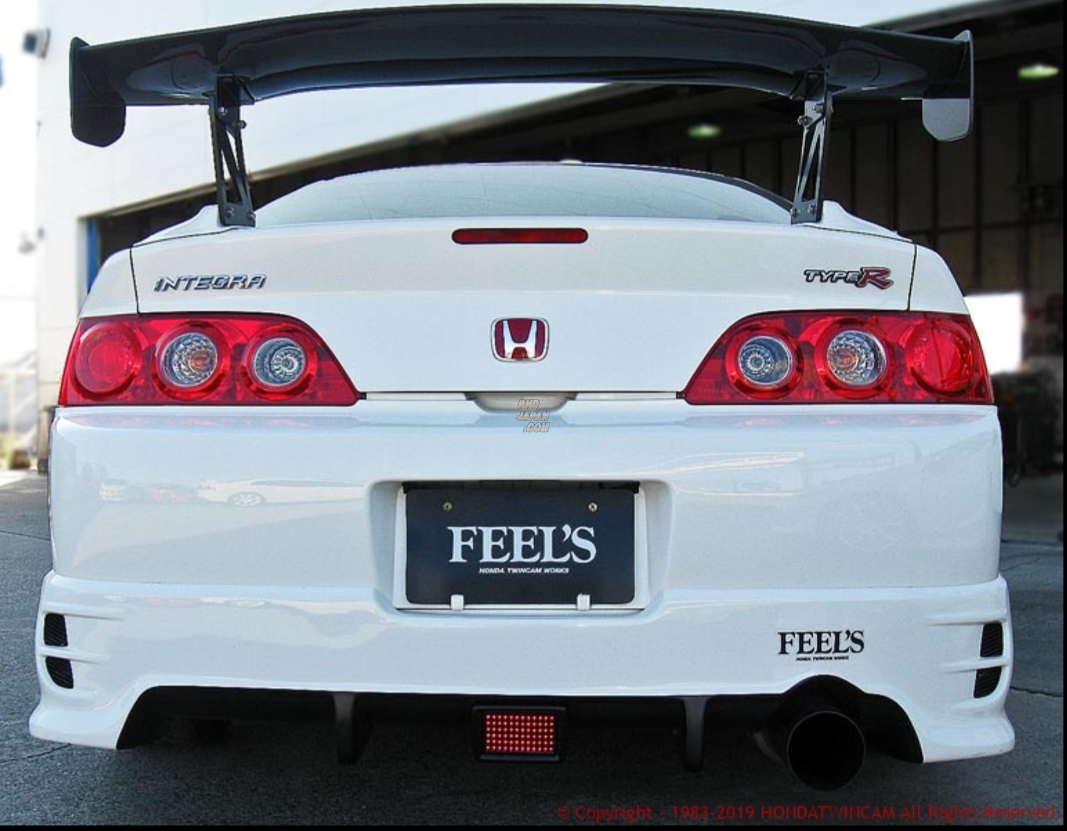 Feel's Rear Under Spoiler - Integra DC5 Zenki - RHDJapan