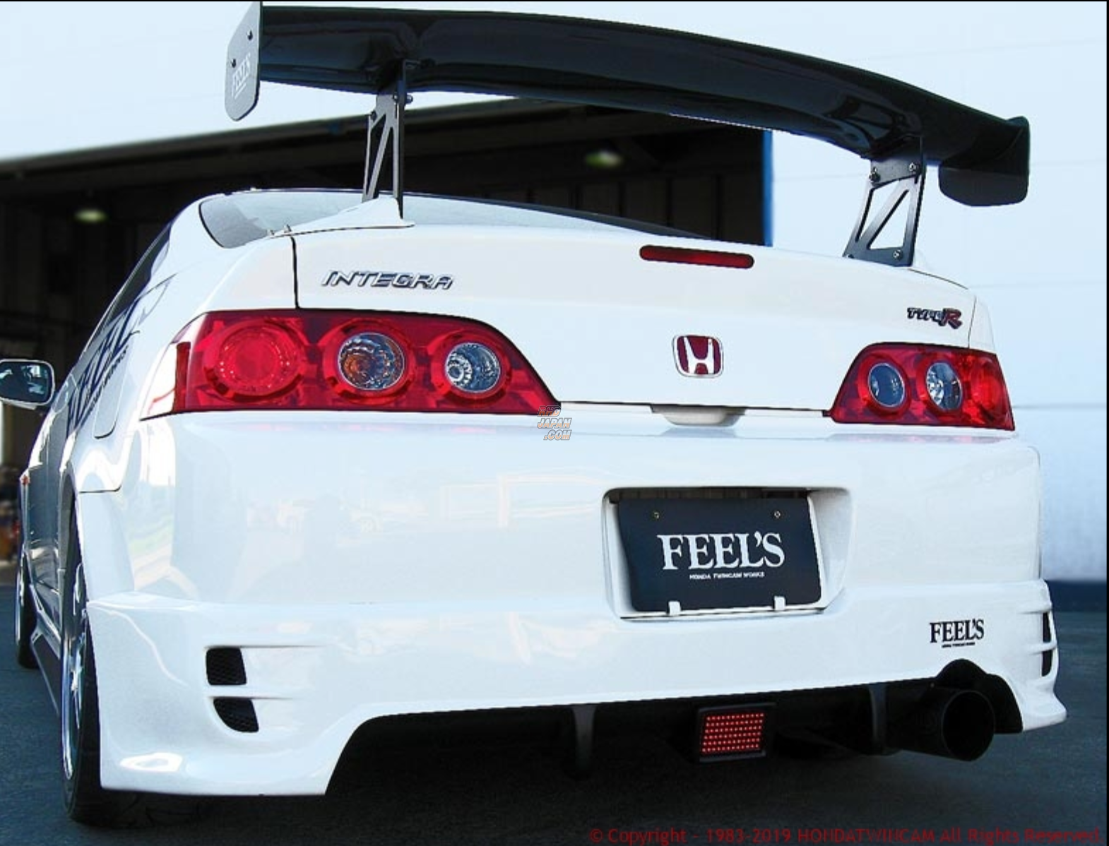 Feel's Rear Under Spoiler - Integra DC5 Zenki - RHDJapan