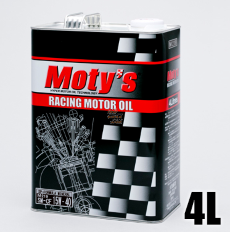 Moty's High Performance Engine Oil M219 - 20W-50 4L - RHDJapan
